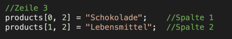 C# 2D Arrays einfach erklärt [mit Video] Inklusive Praxisbeispiel