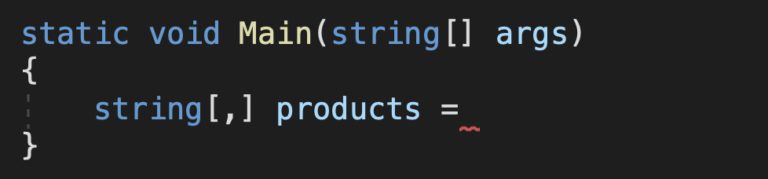 C# 2D Arrays einfach erklärt [mit Video] Inklusive Praxisbeispiel