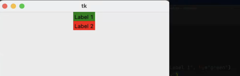 Der Tkinter Pack Layout Manager [mit Video]